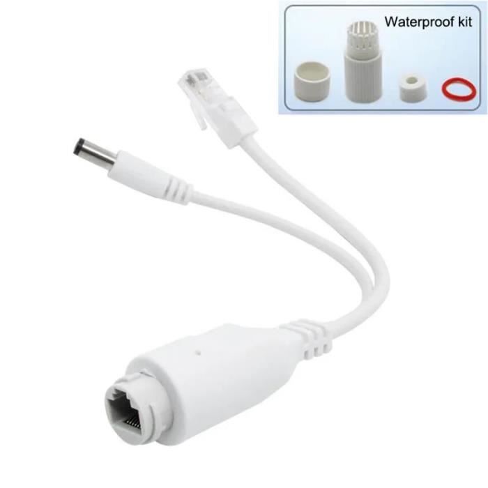 Répartiteur POE 24V vers 12V,câble adaptateur étanche,technologie d ...
