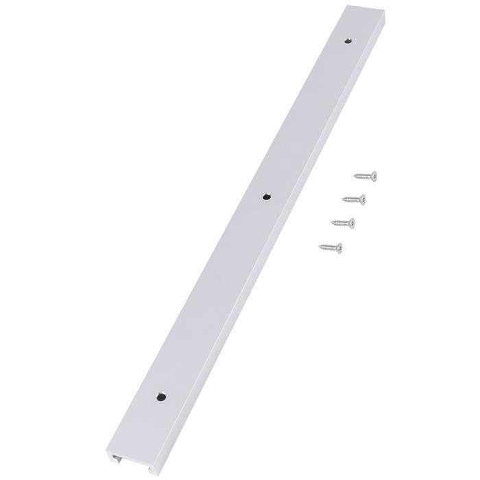 Rainure en T, rail à rainure en T avec 4 vis pour perceuse à colonne ...