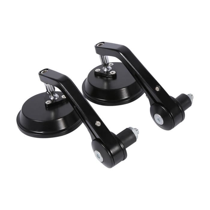 Rétroviseur rond pour guidon de moto 22mm - SONEW - Phoenix - Grande visibilité - Étanche ...