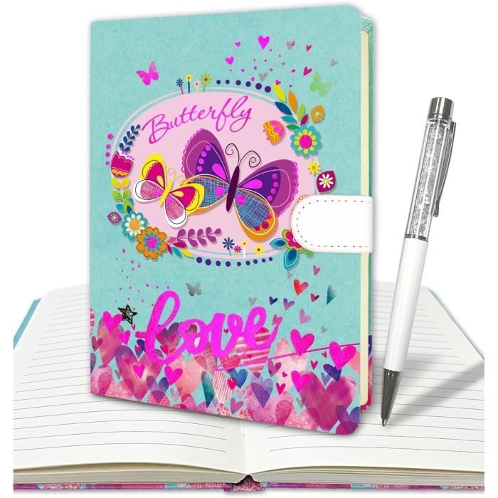 DWIYITTN Carnet de Notes, Carnet Ligné avec Fermeture Magnétique et ...