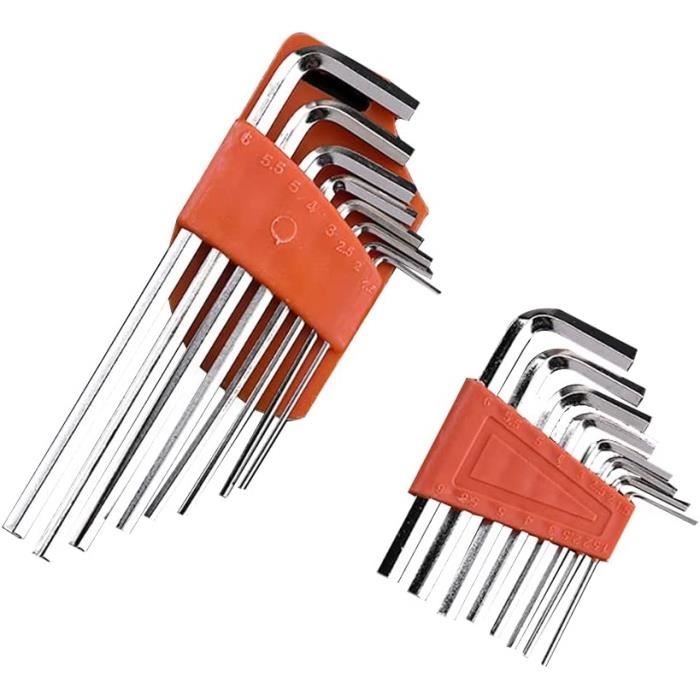 Clés Allen, Jeu de clés allen, L Métrique Hexagonal 16 Pièces - Clés ...