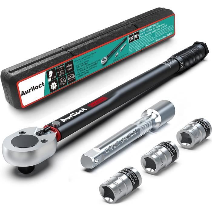 Clé Dynamométrique 1-2" 28-210 Nm, Clé De Torsion Pour Autos Camion ...