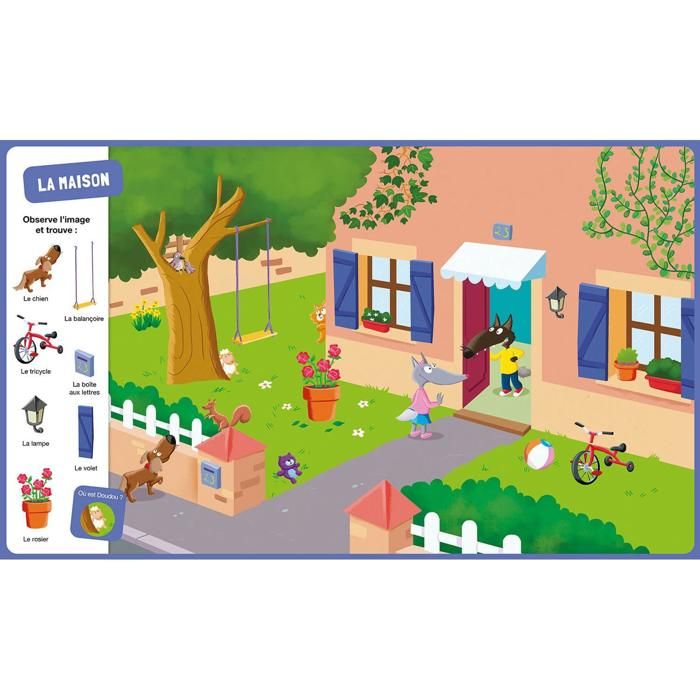 P'tit Loup : cherche et trouve - à la maison - Cdiscount Librairie