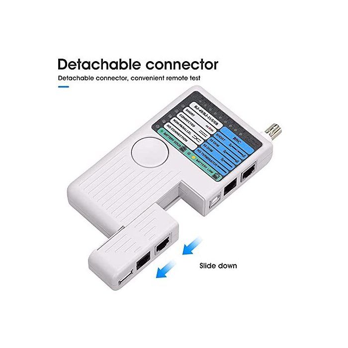 Testeur de câbles réseau RJ11 RJ45 USB BNC pour câble suivi UTP STP LAN ...