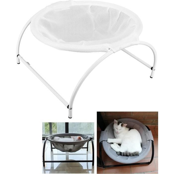 Hamac Rond Détachable Pour Chat, Lit Suspendu, Coussin De Siège De ...