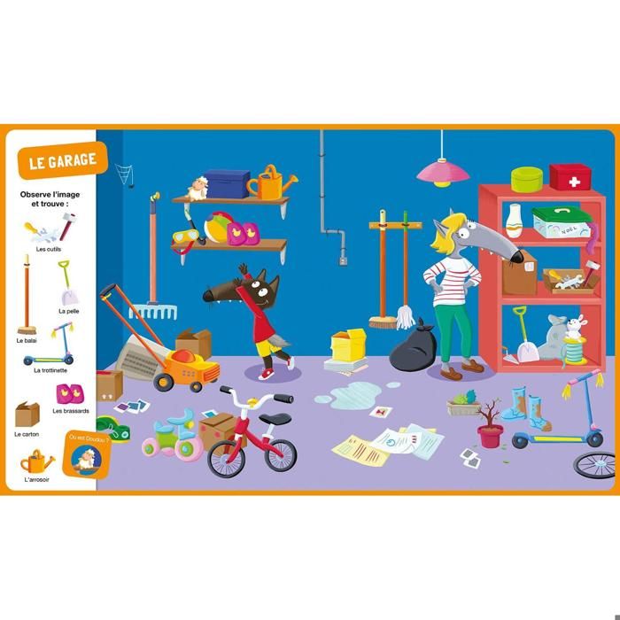 P'tit Loup : cherche et trouve - à la maison - Cdiscount Librairie