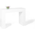 Mobili Fiver, Table console, Evolution, Blanc laqué brillant, Mélaminé, Made in Italy ...