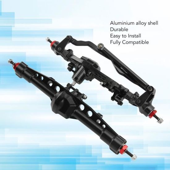Essieu avant arrière de voiture RC Essieu droit avant et arrière de ...