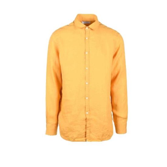 AGLINI Chemise Homme Jaune Lin GR81751 Jaune - Cdiscount Prêt-à-Porter