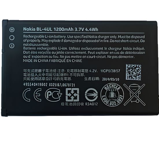 Batterie 1200mah BL-4UL pour Nokia 225 - Cdiscount Téléphonie