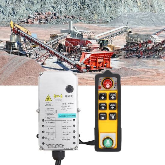 TMISHION Hoist Controller, Crane Remote Controller, Oil Resistant ...