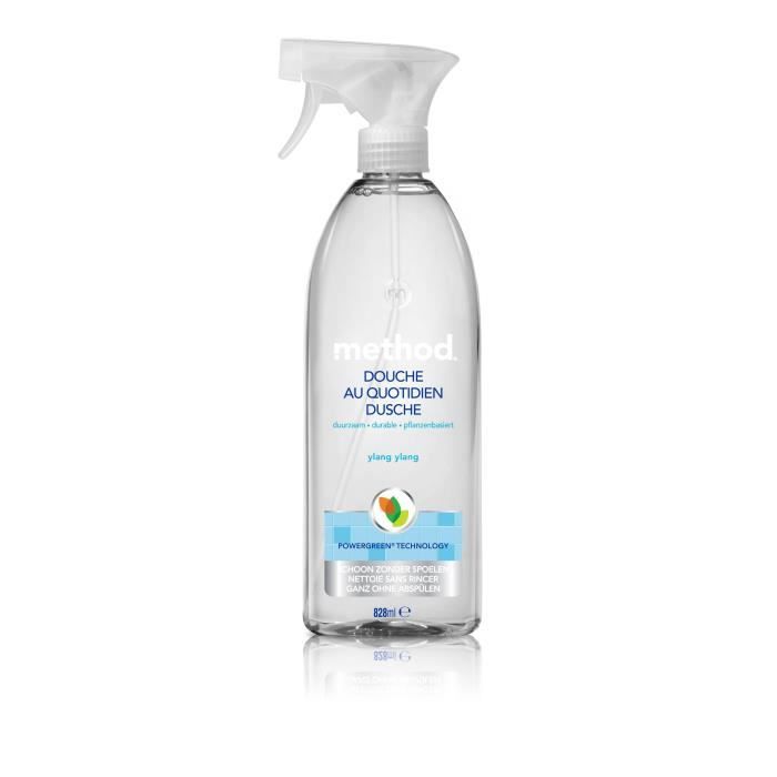 METHOD Spray nettoyant douche - Parfum ylang-ylang - 828 ml - Cdiscount ...