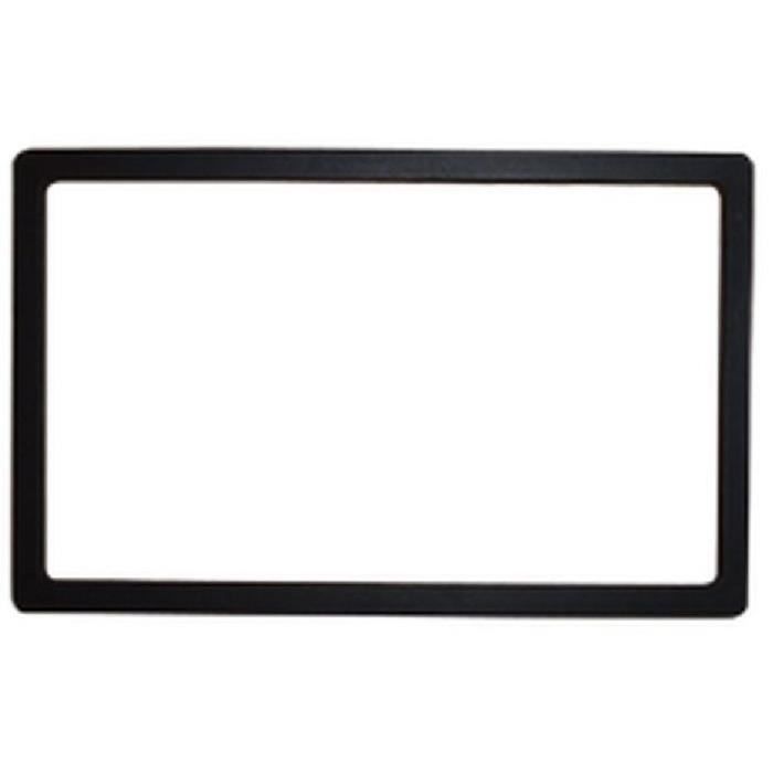 Facade Autoradio - ADNAUTO - UNI04 - Noir - Universel - Compatible avec ...
