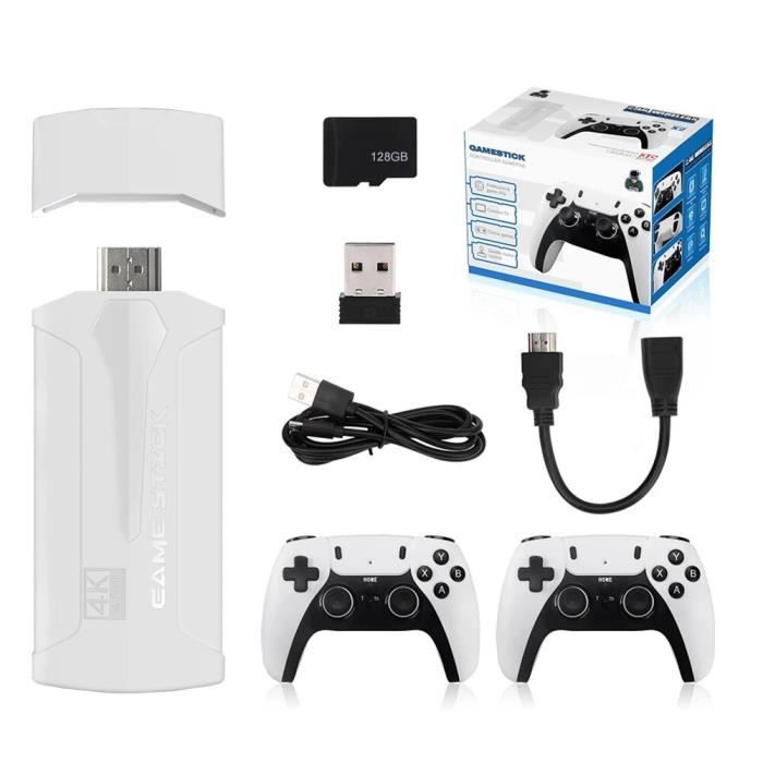 M8 plus blanc 128g - Console de jeu vidéo M8 PLUS avec manettes sans ...