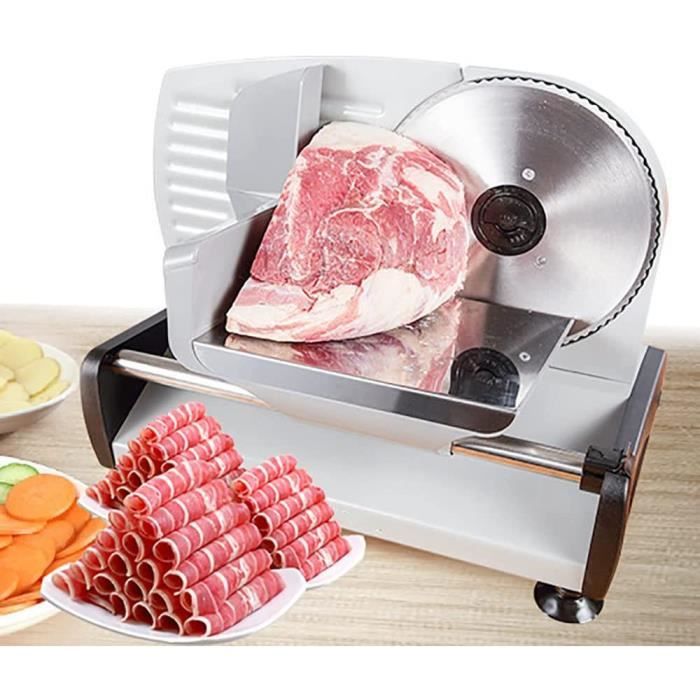 Trancheuse à Viande éLectrique, Trancheuse à Viande Domestique 200 W ...
