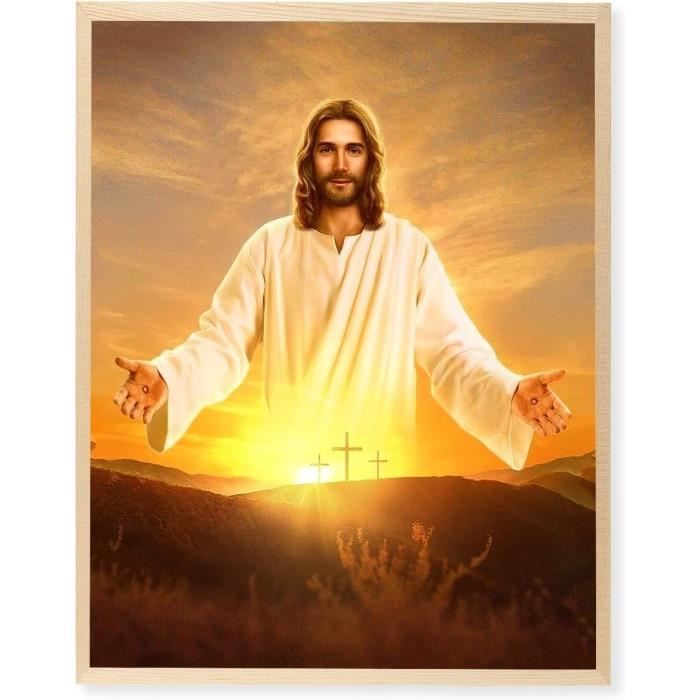 Kit de broderie au point de croix - Jésus Christ - 5D - Diamants super ...