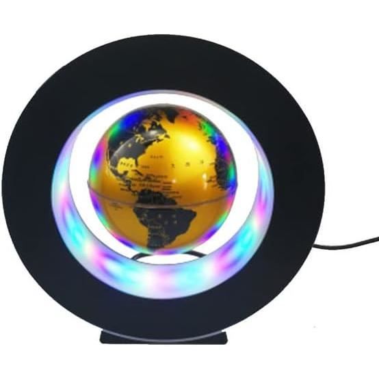 Veilleuse Globe Flottant Magnétique 3D, Globe Lumineux Constellation 3D ...
