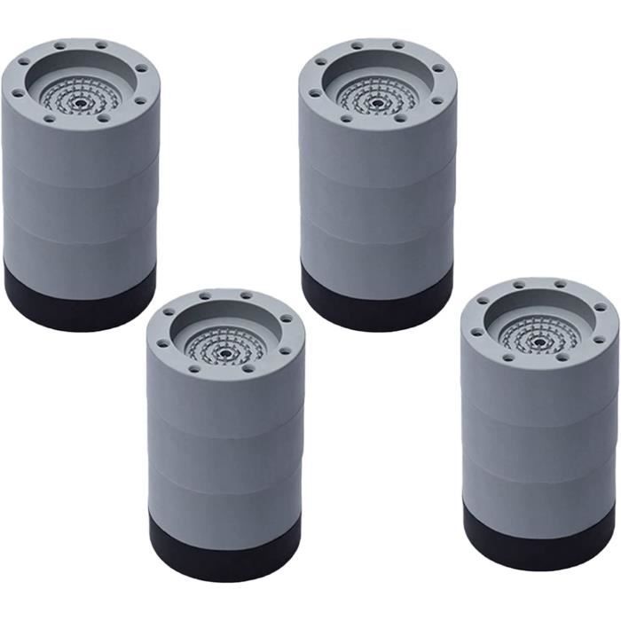 Lot de 3 patins de base réglables pour machine à laver, anti-vibrations ...