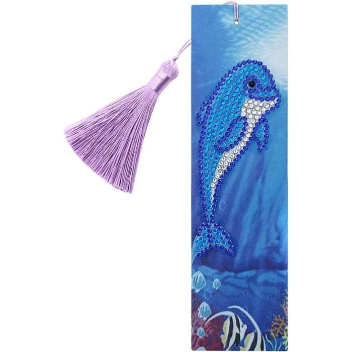 Domybest Marque-page Diamant Painting Bricolage en Cuir DIY Diamond ...