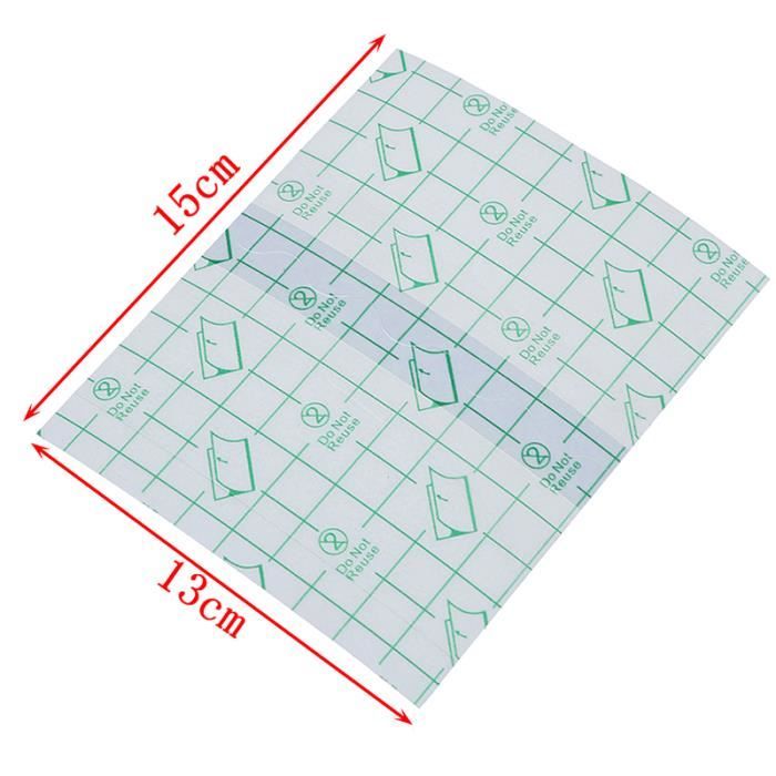 13x15cm-Ruban Adhésif Transparent Pour Pansement Médical, 10 Pièces ...
