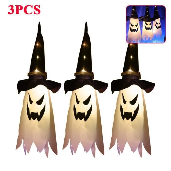 Lampe clignotante à LED en forme de citrouille pour Halloween ...