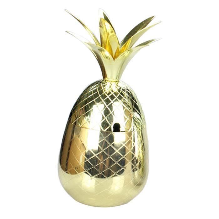Golden Cocktail Tumbler Ananas Moscow Mule Mug Tool pour Club Bar 500 ...