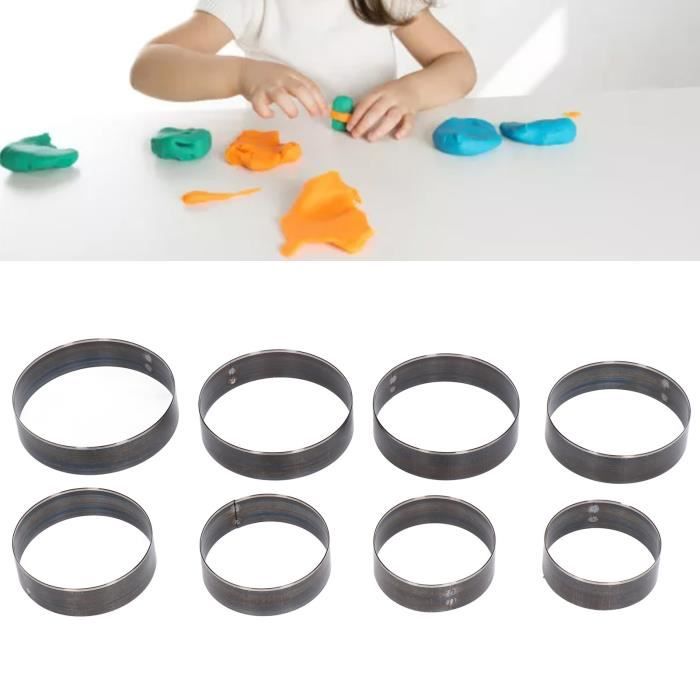 AUN Ensemble de matrices de poinçonnage en cuir 8 pcs en cuir ...