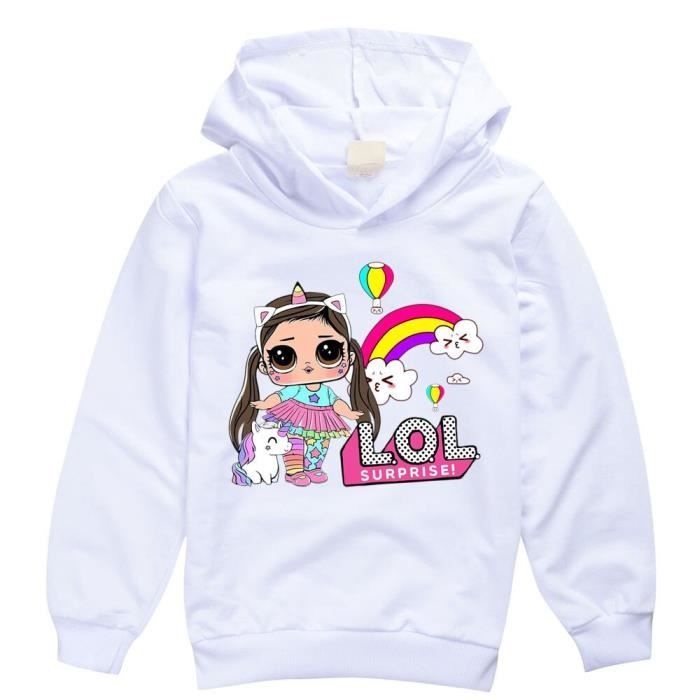 Besace C8IVZ L.O.L. SURPRISE! Toddler Girl Hoodies unicorn Rainbow ...