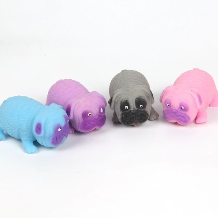 CRAZE Squeeze Pull Stretch Rub Rub Pug Stress Reducing Toys Novelty ...
