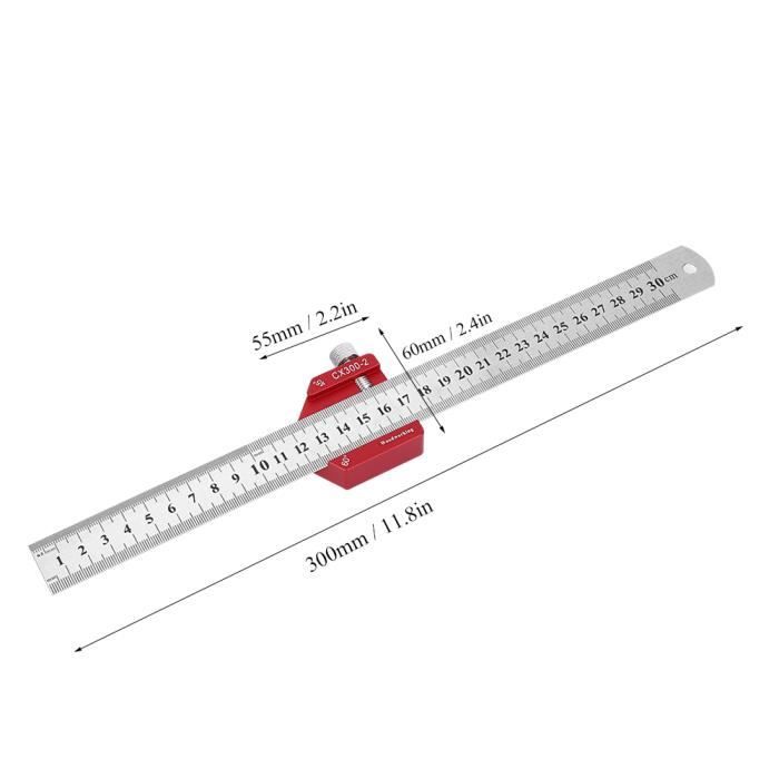 Règle de traçage DIOCHE - Règle de mesure d'angle de haute précision ...