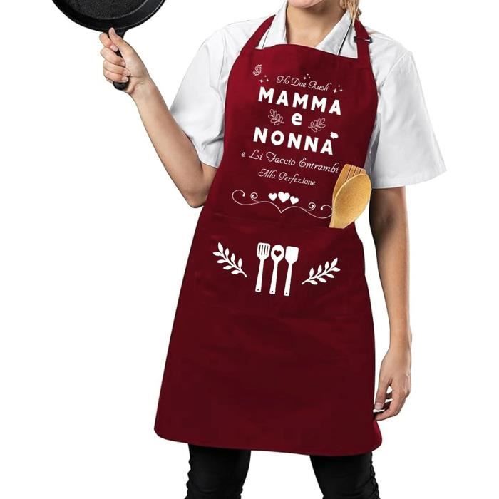 Tablier Maman, Idée Cadeau Pour La Fête Des MèresTabliers De Cuisine ...