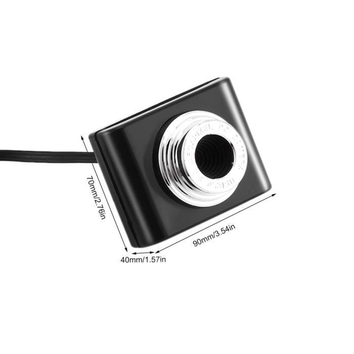 Mini Webcam HD Web Computer Camera pour ordinateur de bureau Plug and ...