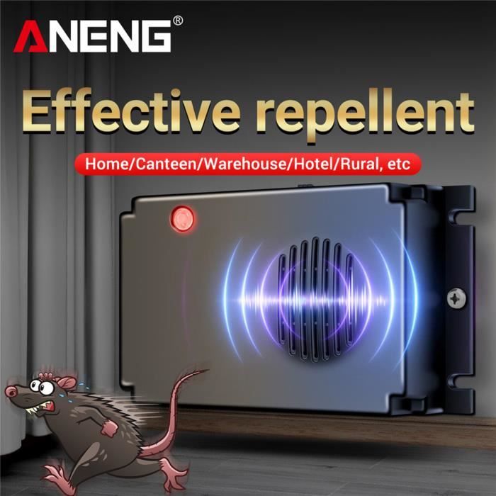 Répulsif anti-rongeurs à ultrasons, alimenté par batterie, pour moteur ...