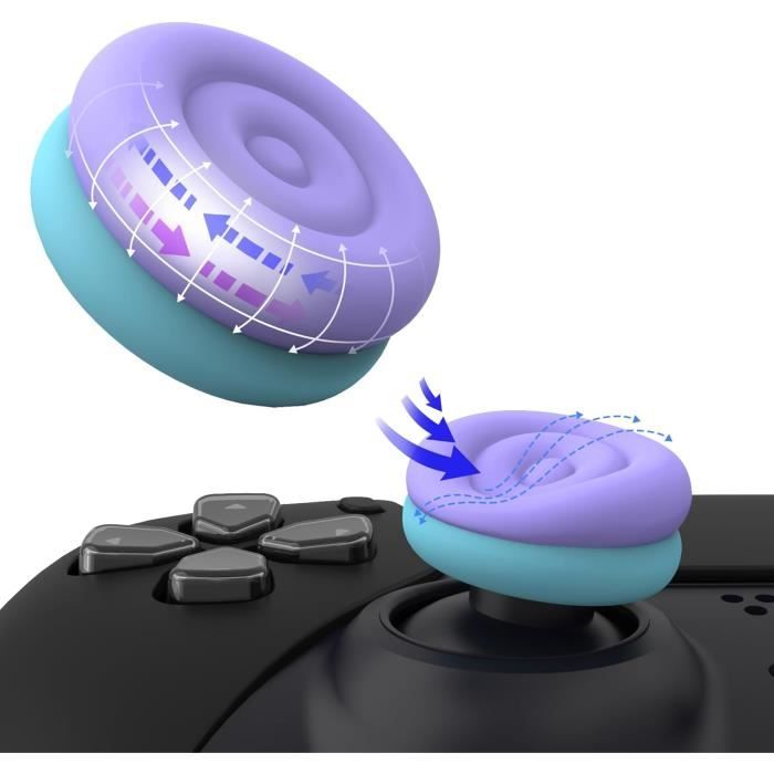 Capuchon Manette Pour Ps4-Ps5,Protection Joystick Pour Xbox Series X-S ...