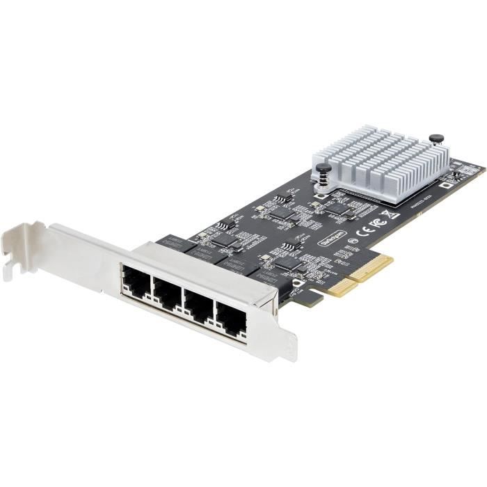 Carte Réseau Pcie À 4 Ports 2,5 Gbps Nbase-T, Intel I225-V - Carte ...