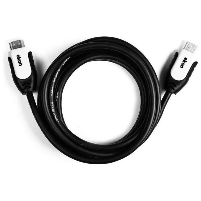 Câble HDMI 2.0 - SBS - Ekon - 3 mètres - Résolution 4K Ultra HD ...
