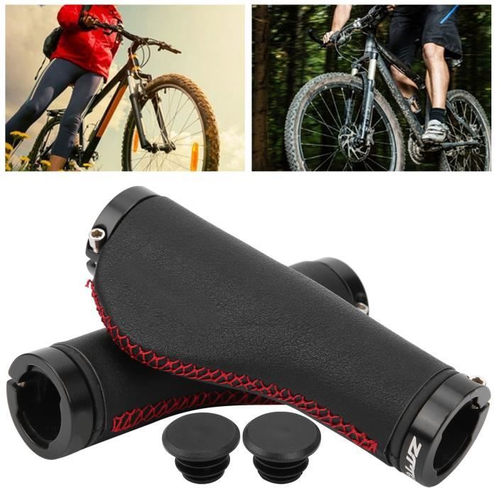 JIA Couvre‑guidon de vélo Couvre-guidon de Vélo Protection en Cuir de ...