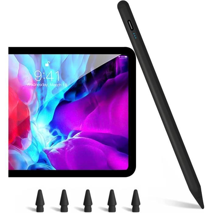 Stylet Tactile Pour Ipad, Amélioré Apple Pencil Avec Rejet De Paume Et ...