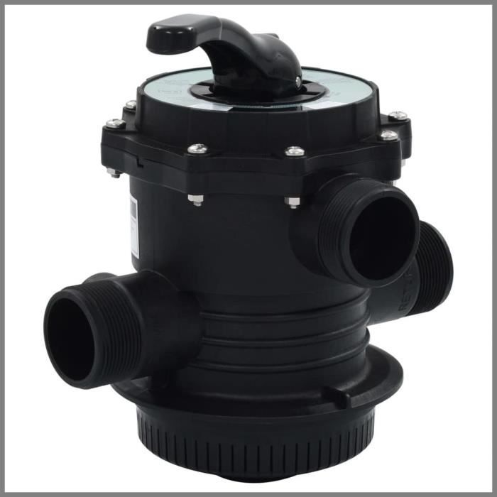 DXBK Soupape à multi-voies pour filtre à sable ABS 1,5' 6 voies 91729 ...