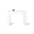 Mobili Fiver, Table console, Evolution, Blanc laqué brillant, Mélaminé, Made in Italy ...
