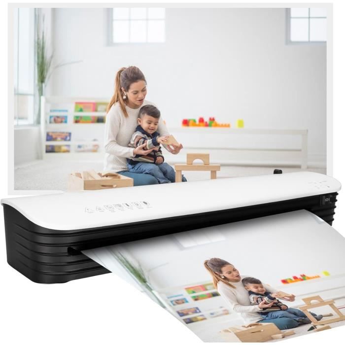 Machine à plastifier - HYKJSIDE - A144 - 12,6 pouces - Réglage chaud et ...