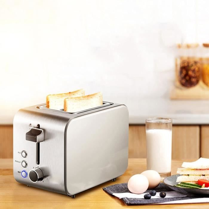 Grille Pain Toaster 2 Slice Extra Wide Slot Toasters 3 Fonctions ...