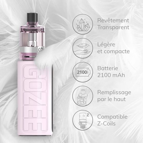 Starter Kit GOZee GOz+ 3,5ml - Cigarette Electronique Box - Ultra Léger ...