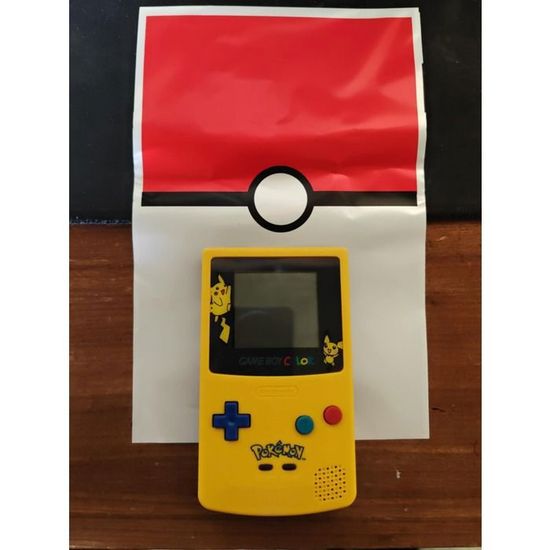 Console Nintendo Game Boy Color Pokémon Pikachu - Cdiscount Jeux vidéo