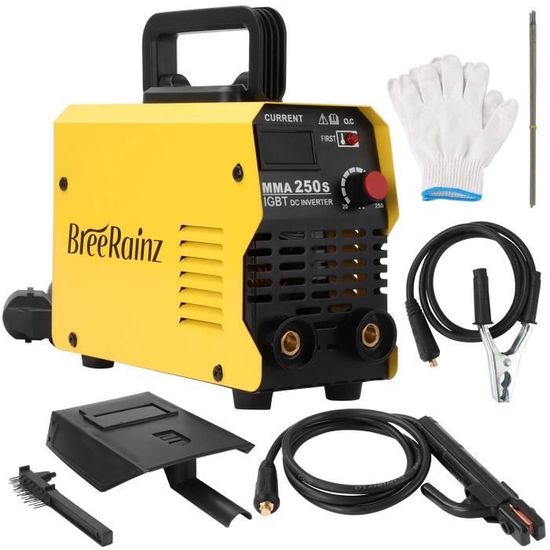 Poste à Souder Inverter - Inverter - 250A - Portable - Electrode enrobée - IP21S - Cdiscount ...