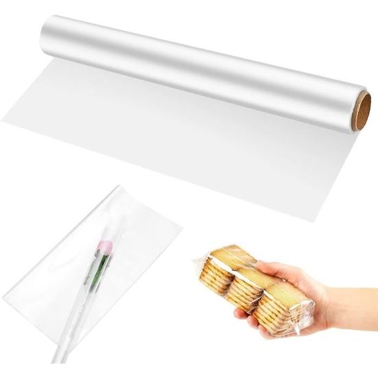 Cellophane, 30M X 40Cm Papier Transparent, Papier Cristal, Cellophane ...