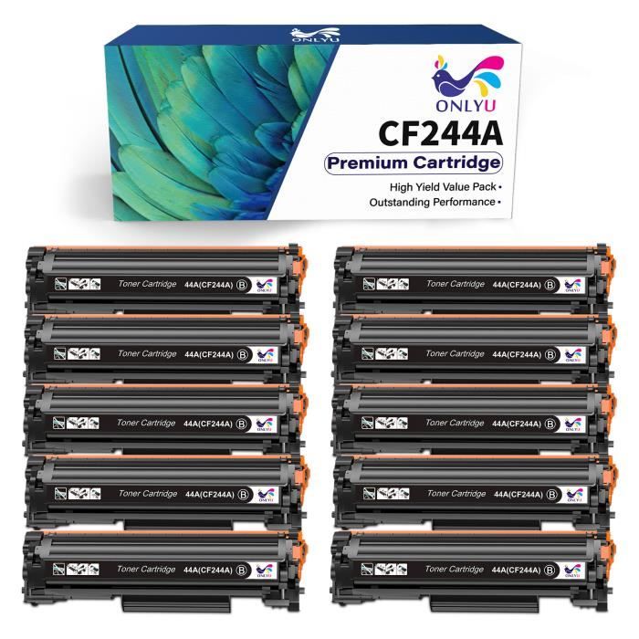 ONLYU Compatible CF244A 44A 10 noir Cartouche de Toner Compatible pour ...