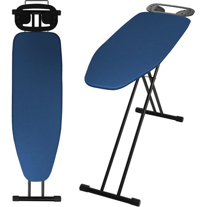 KADAX Table à Repasser 120 x 38 cm, Planche à Repasser Pliable avec ...