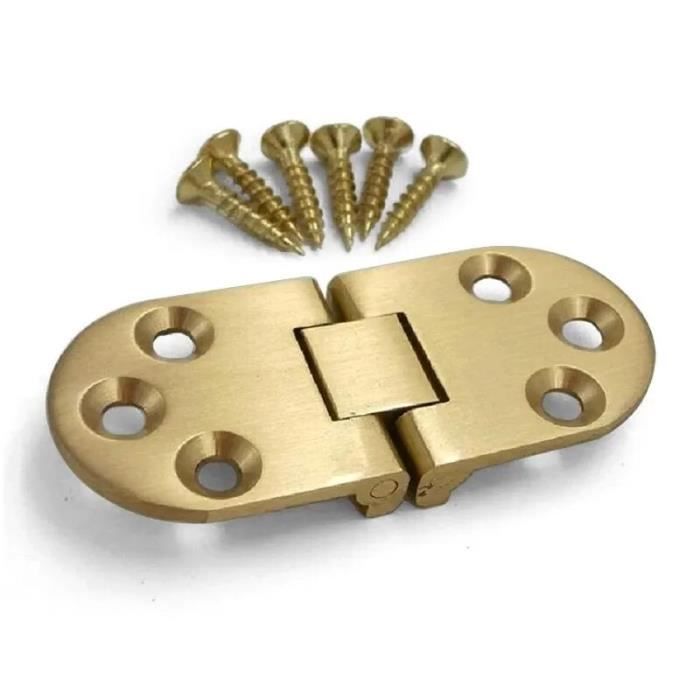 Charnière-paumelle,Charnière de Table Pliante Résistante à 180,en ...