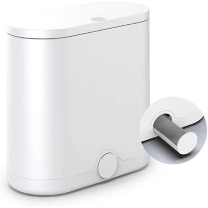 Poubelle Slim Plastic Trash Can Can Garbage avec presse couvercle ...
